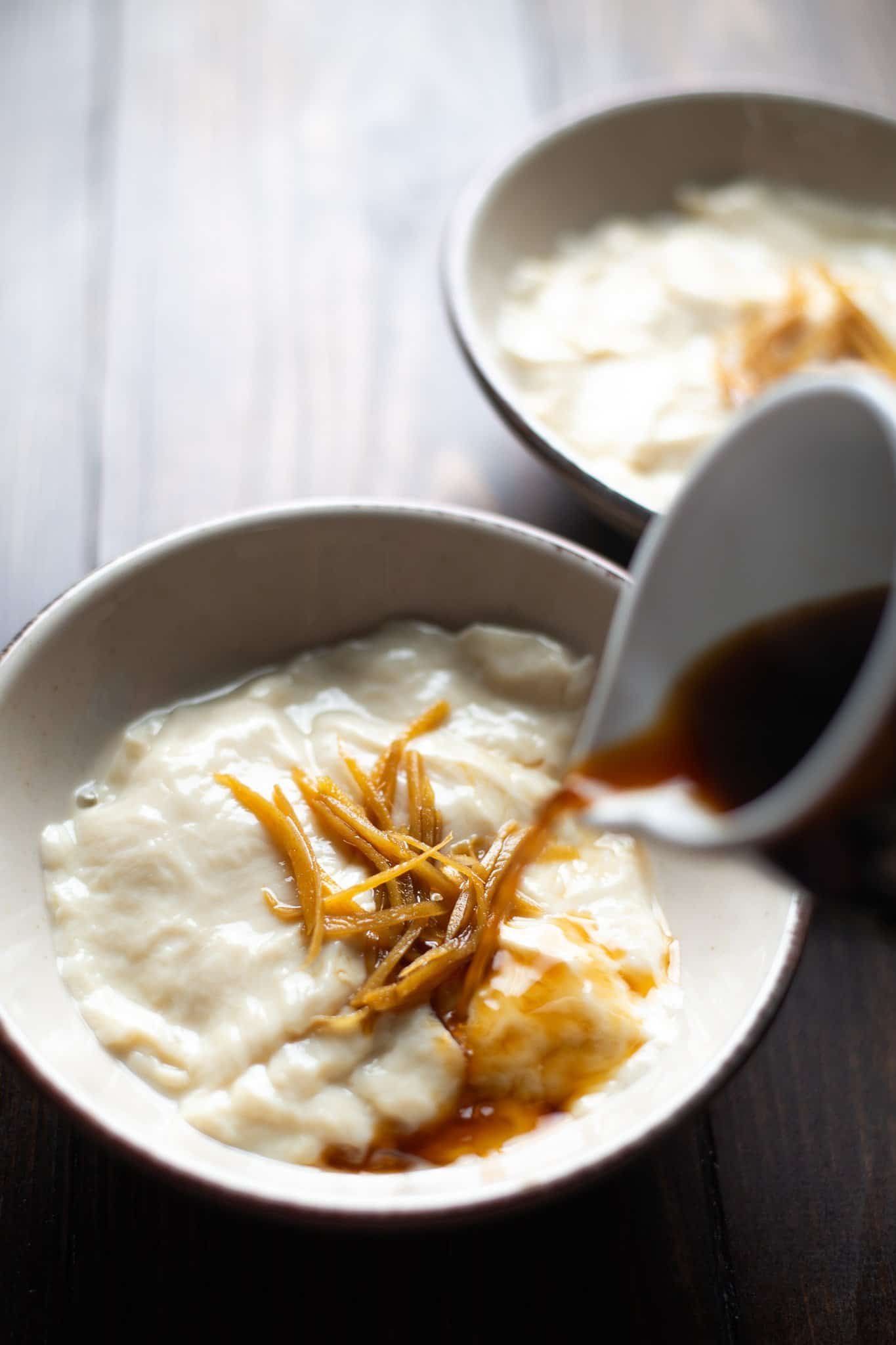 Silken Tofu Pudding with Ginger Syrup - A Taste of Nostalgia - Summer ...