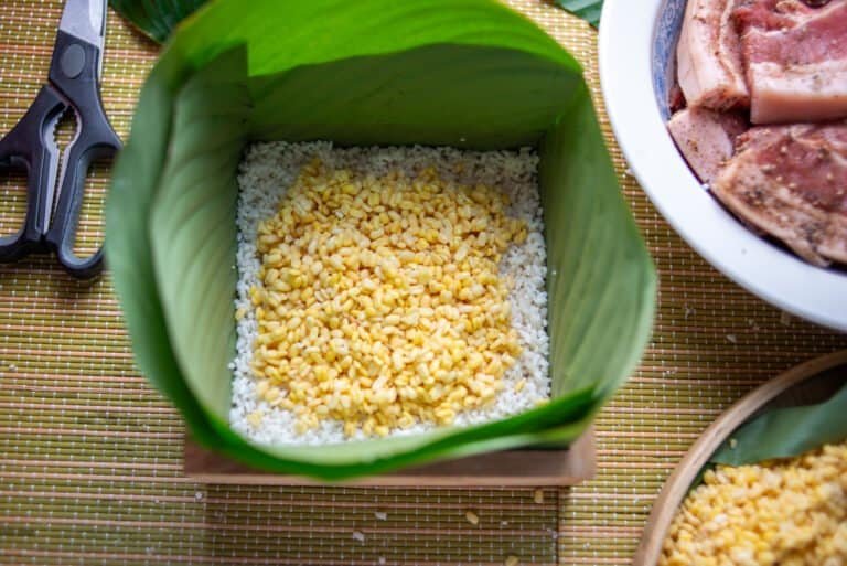 Vietnamese Sticky Rice Cake (Bánh Chưng, Bánh Tét) - Summer & Spice