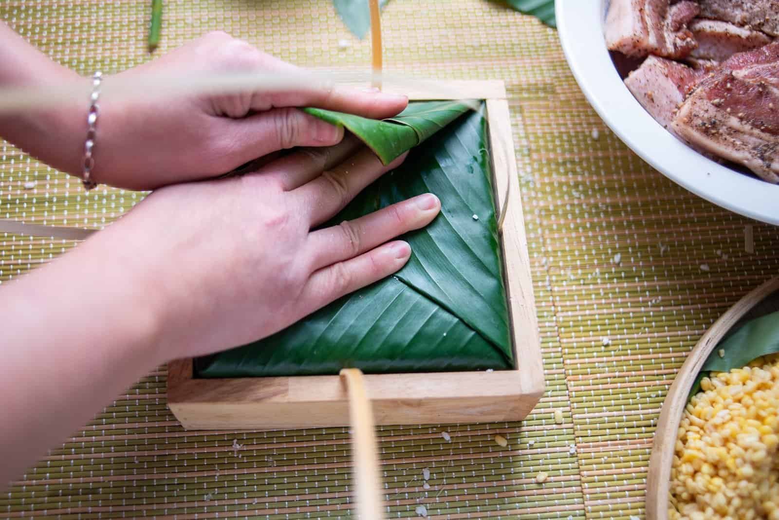 Vietnamese Sticky Rice Cake (Bánh Chưng, Bánh Tét) - Summer & Spice