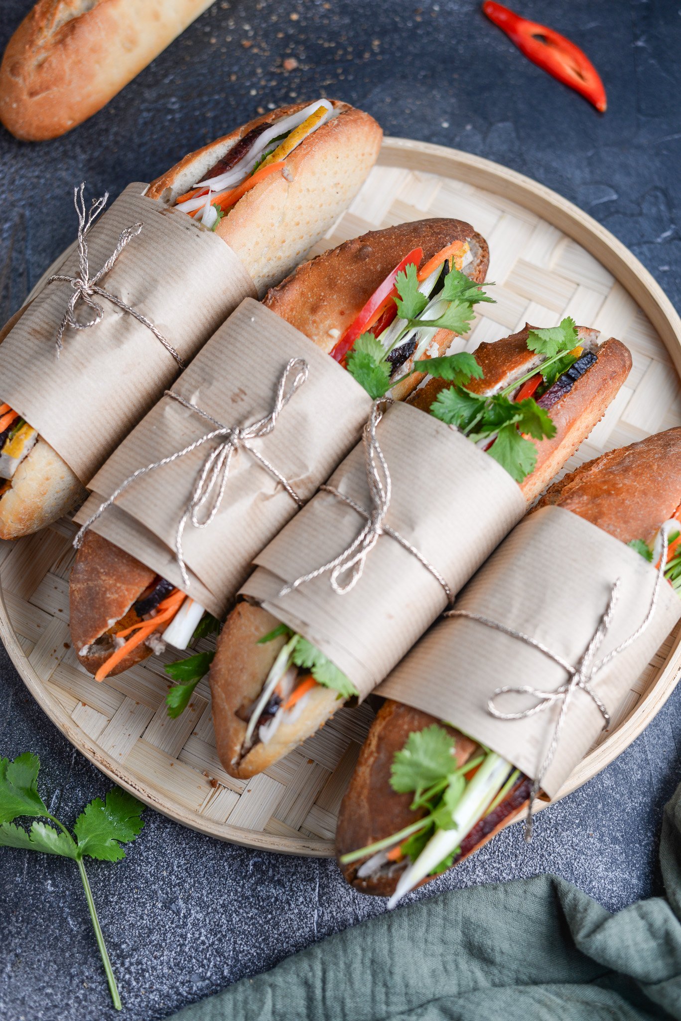 Authentic Vietnamese Bánh Mì Sandwich - Summer & Spice