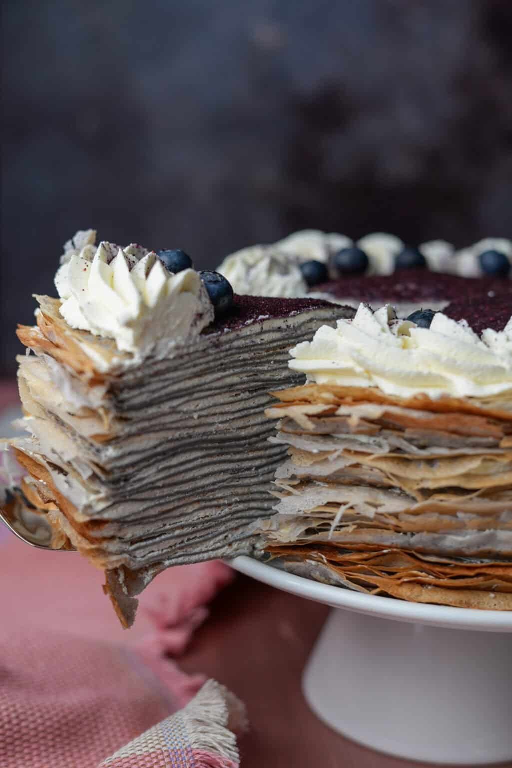 Pancake Day Inspo - Pancake Layer Cake and Pancake Rose - Summer & Spice