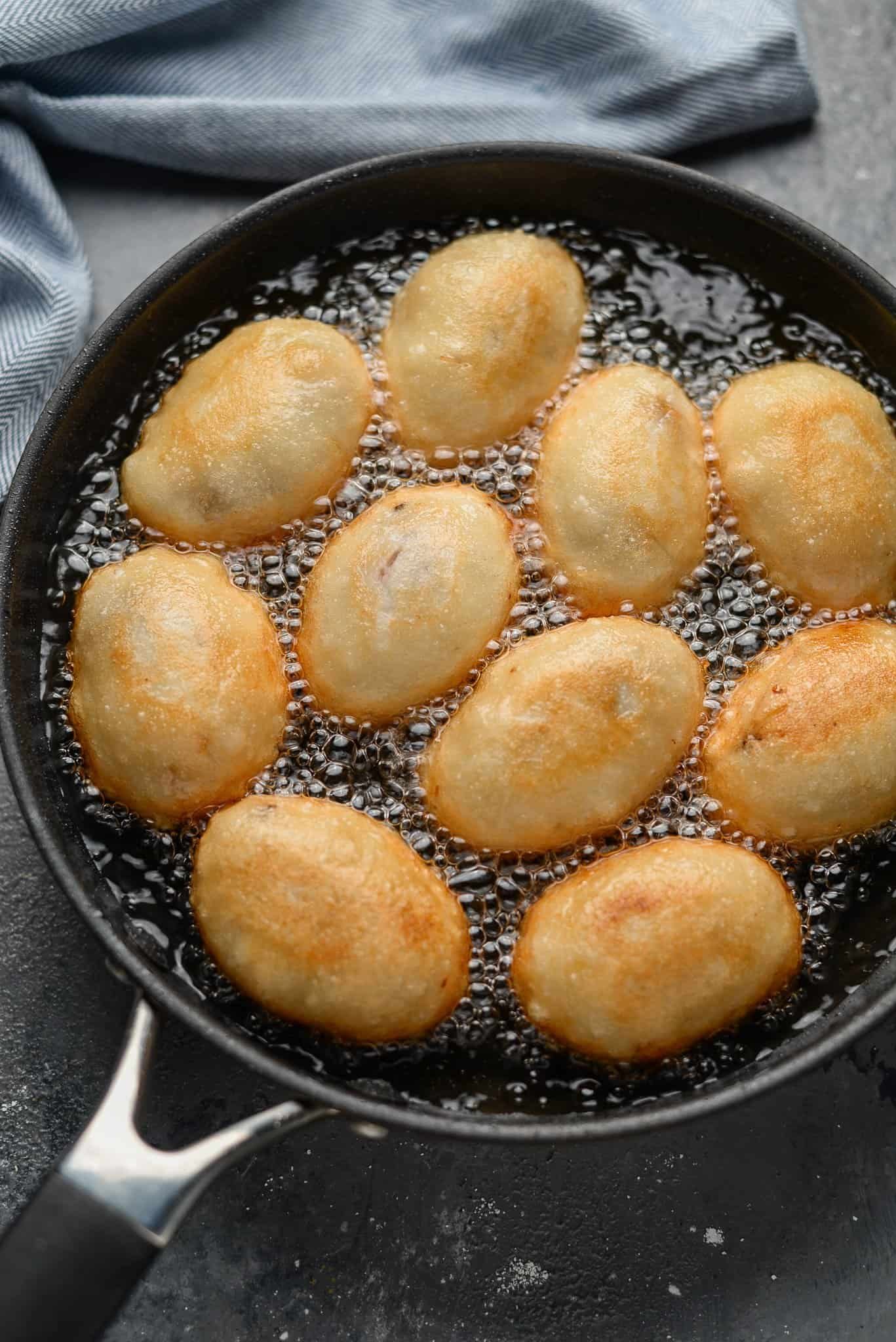 Vietnamese Fried Savoury Rice Cake - Bánh Rán Mặn - Summer & Spice